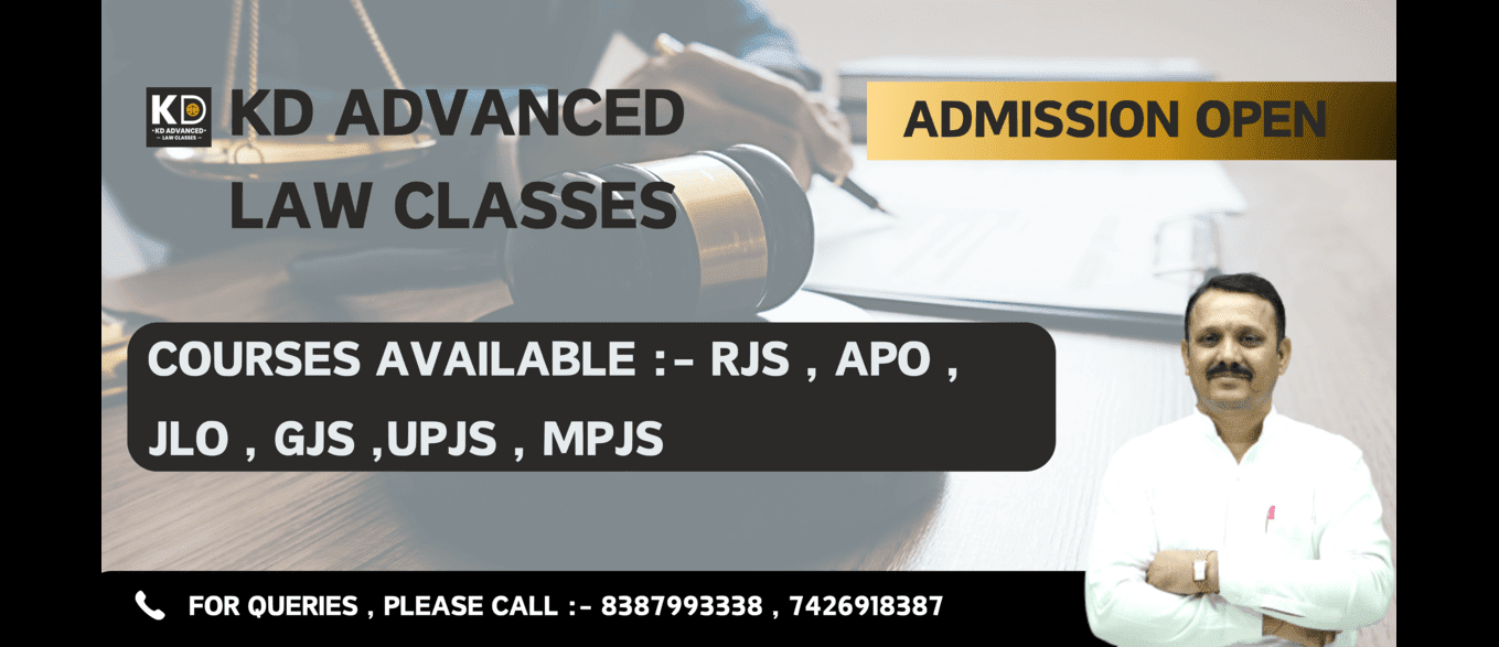 KD Law Classes in Jaipur|KD Law Classes in Jodhpur|KD Advance Law Classes